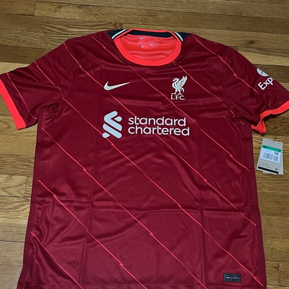 Nike | Shirts | Nike Liverpool Fc Red Soccer Jersey | Poshmark